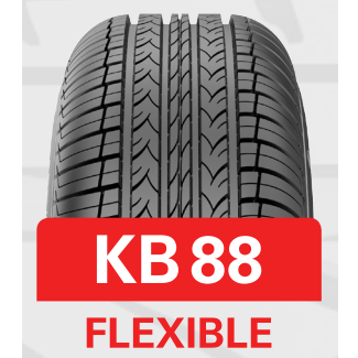 لاستیک خودرو کویر مدل FLEXIBLE KB88 سایز 185/60R14 - تایر مال